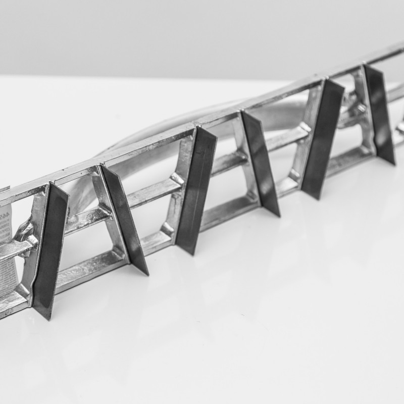 Plaster Scraper 8 knives, 465x90mm | Beorol